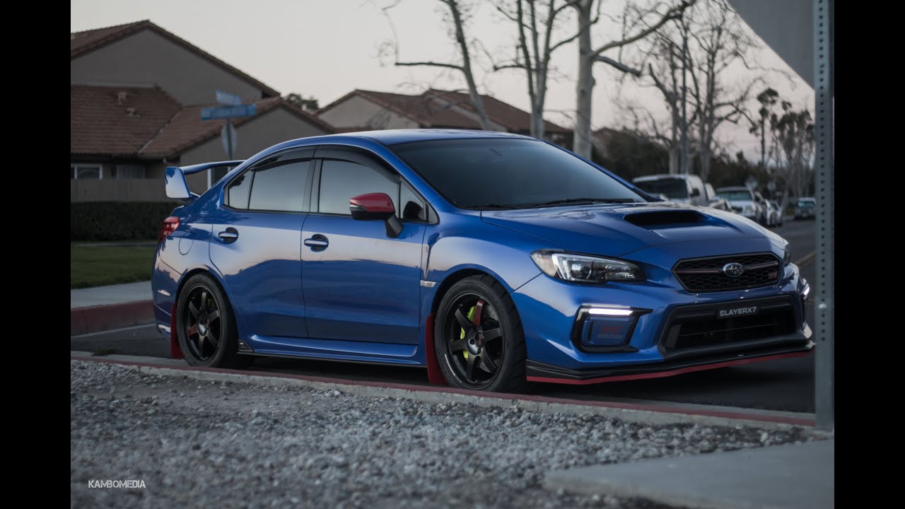 2020 Subaru Wrx Sti Installing Sti Side Skirt - YouTube