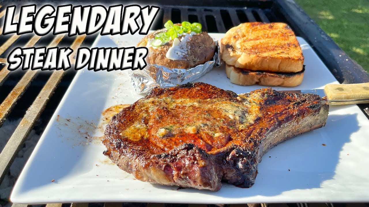The Making Of A Legendary Steak Dinner At Home - YouTube