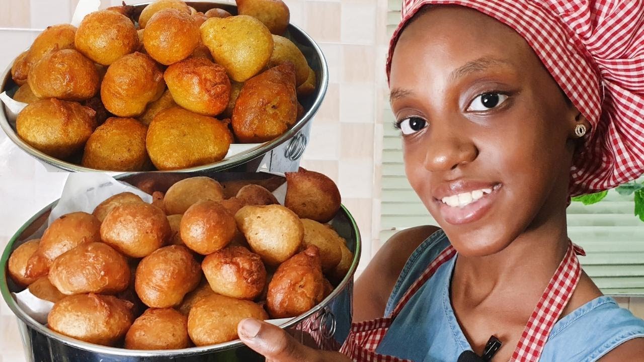 SPICY PLANTAIN PUFF PUFF / HOW TO MAKE QUICK AND EASY PLANTAIN PUFF ...