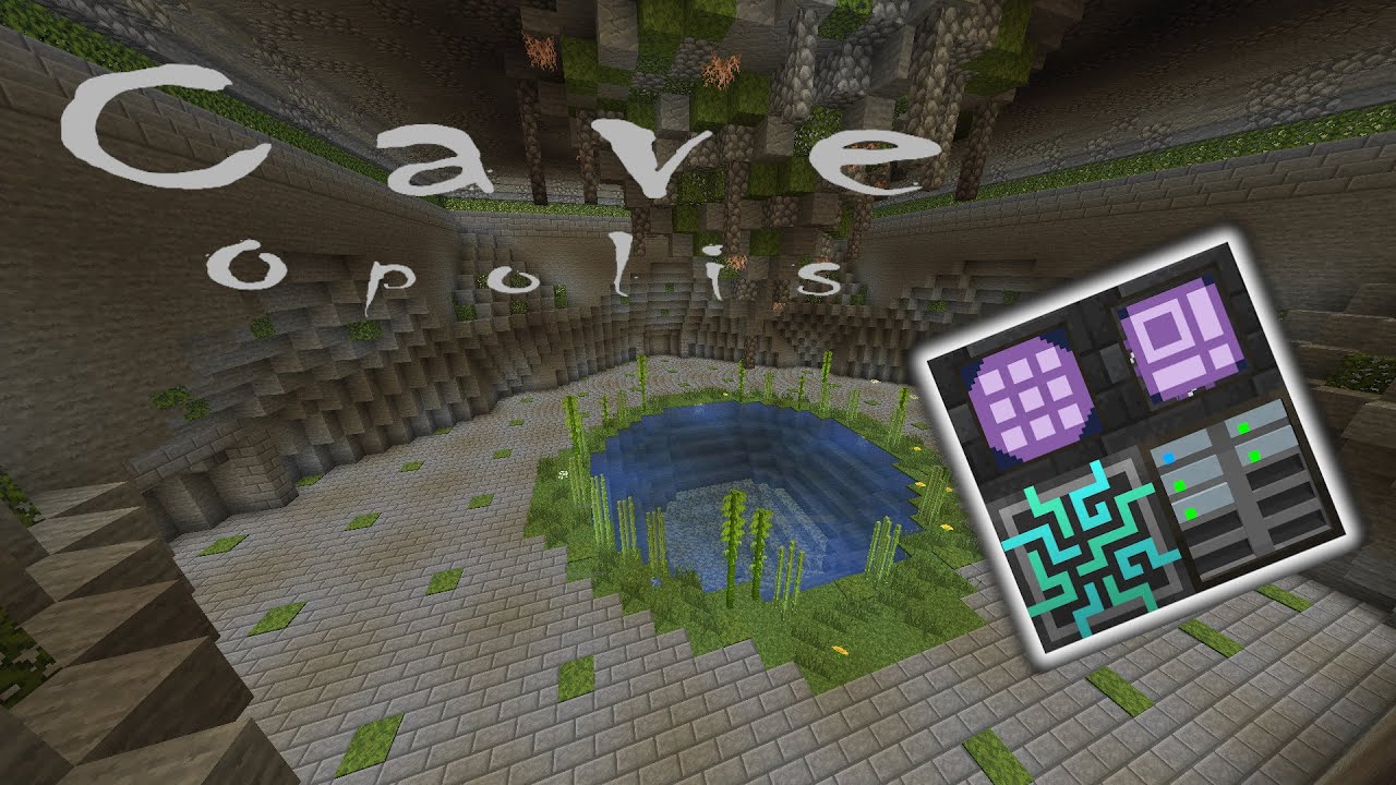 Caveopolis Modded Minecraft : Applied Energistics (12) - YouTube