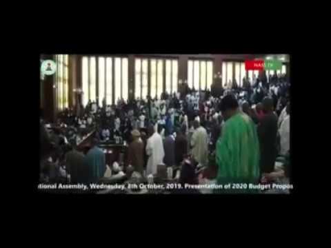 Senator ID Gyang Leads closing prayer at 2020 Budget Presentation by ...