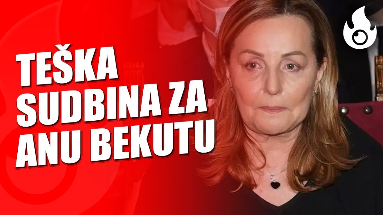 SUDBINA SE POIGRALA, ANA BEKUTA JE OSTALA BEZ PRIMANJA I KROVA NAD ...