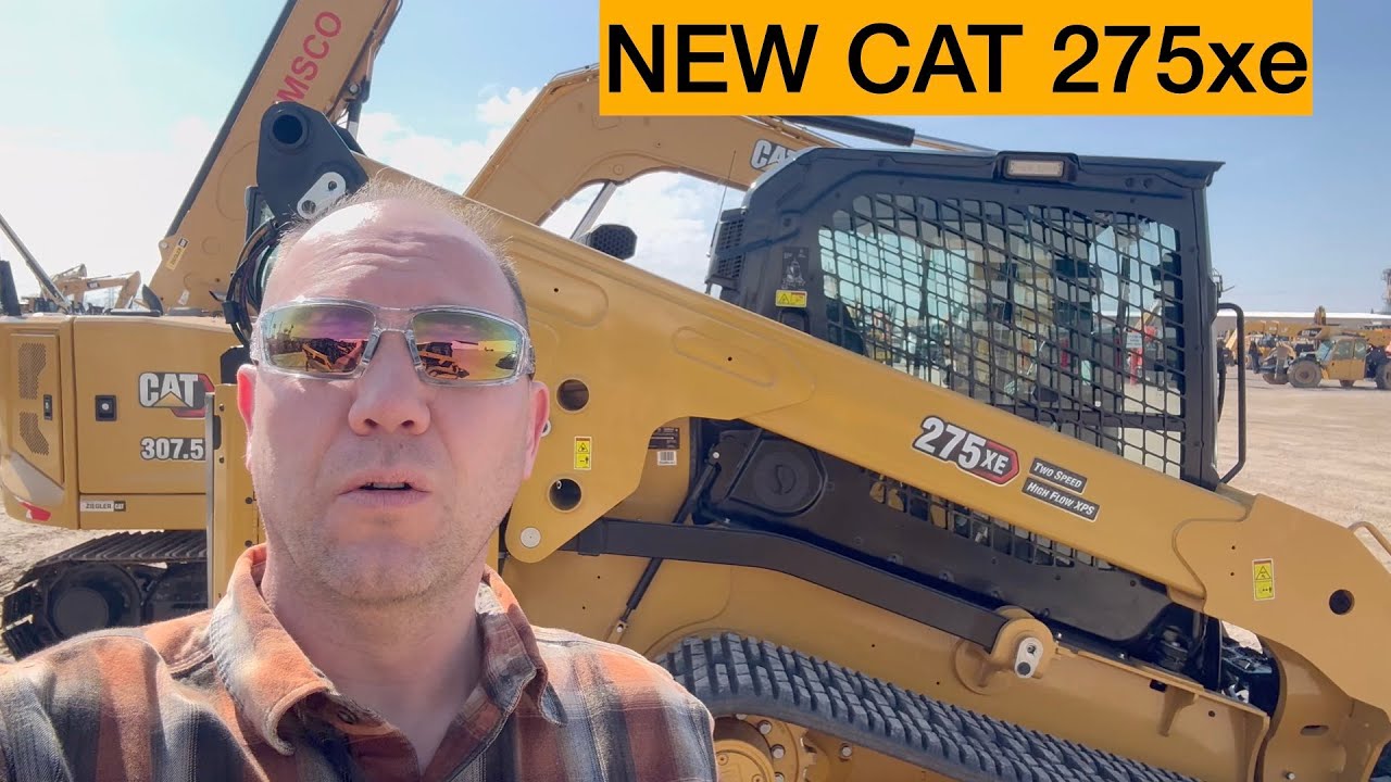 CAT 275 XE CTL Walkaround | Forestry Mulching Operator's First Look ...