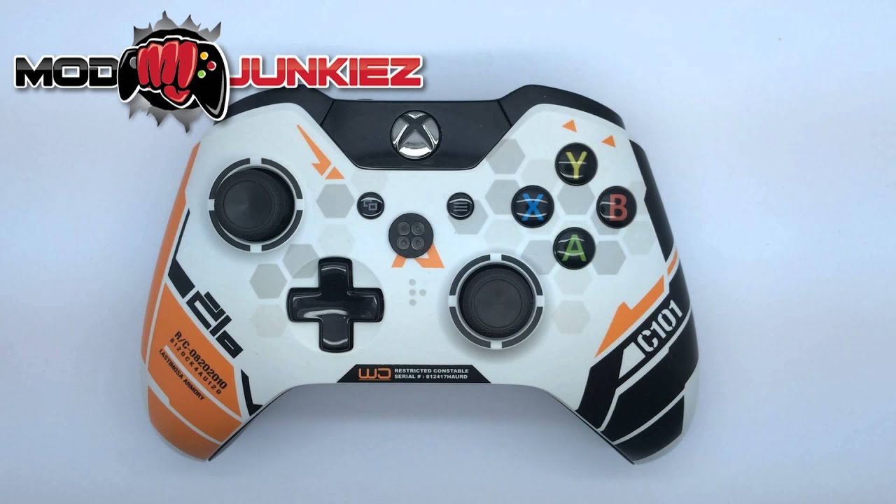 TitanFall Limited Edition Xbox One Controller with Scorch Rapid Fire ...