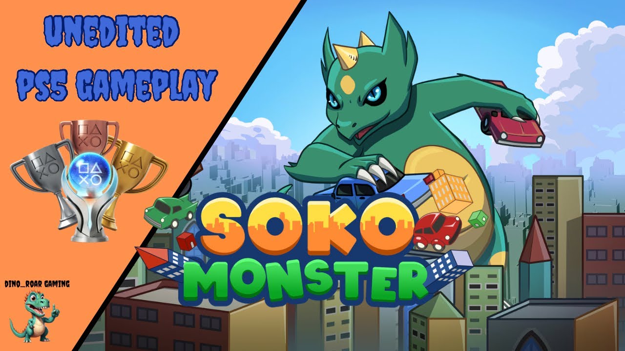 Sokomonster - First 10 Minutes Unedited Gameplay (PS4/PS5) - YouTube
