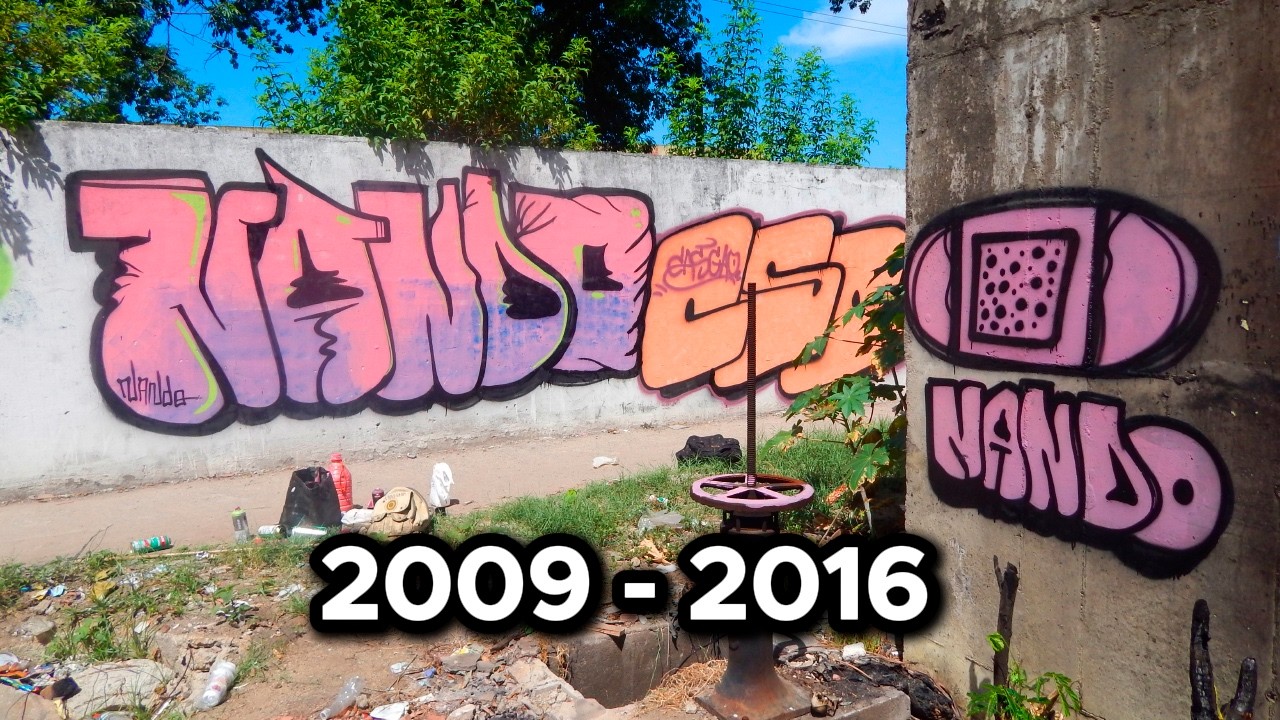My Graffiti Evolution (2009–2016) - YouTube