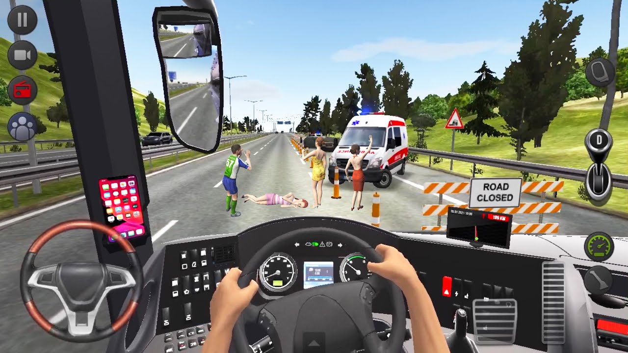 Long Road Bus Driver 🚍👮‍♂️ Bus Simulator : Ultimate Multiplayer! Bus ...