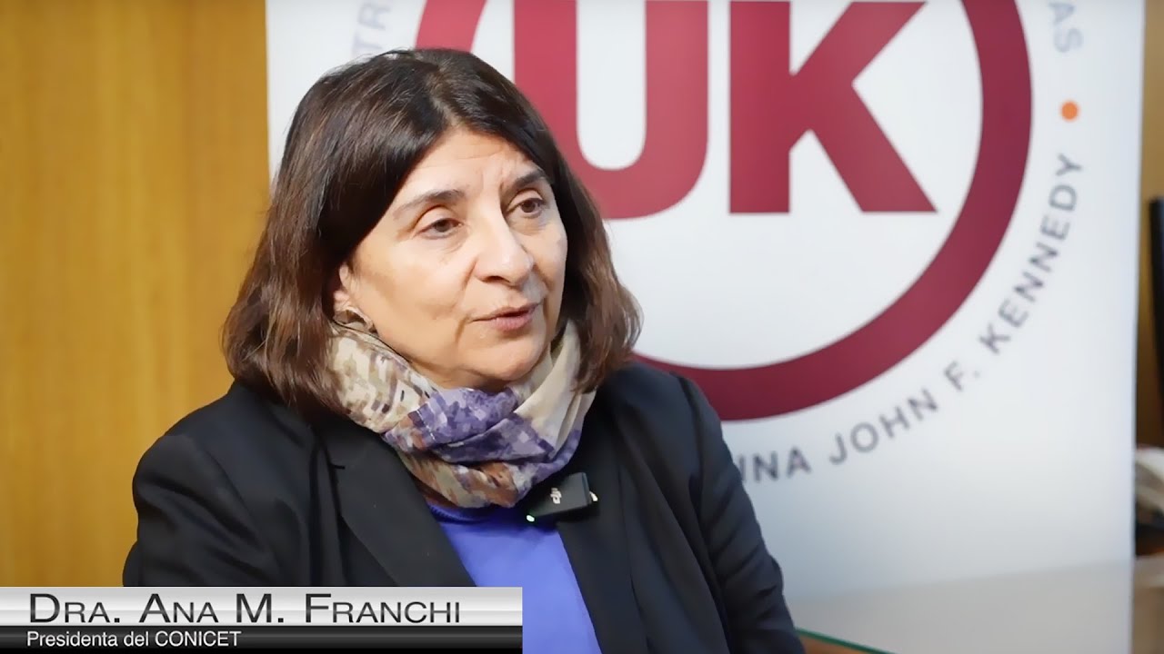 Entrevista a la Dra. Ana María Franchi, Presidenta del CONICET - YouTube