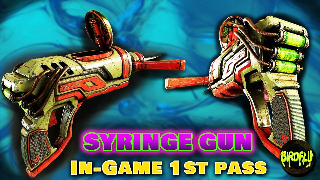 BirdFlu- Syringe Gun In-Game 1st Pass with Textures and Audio - YouTube