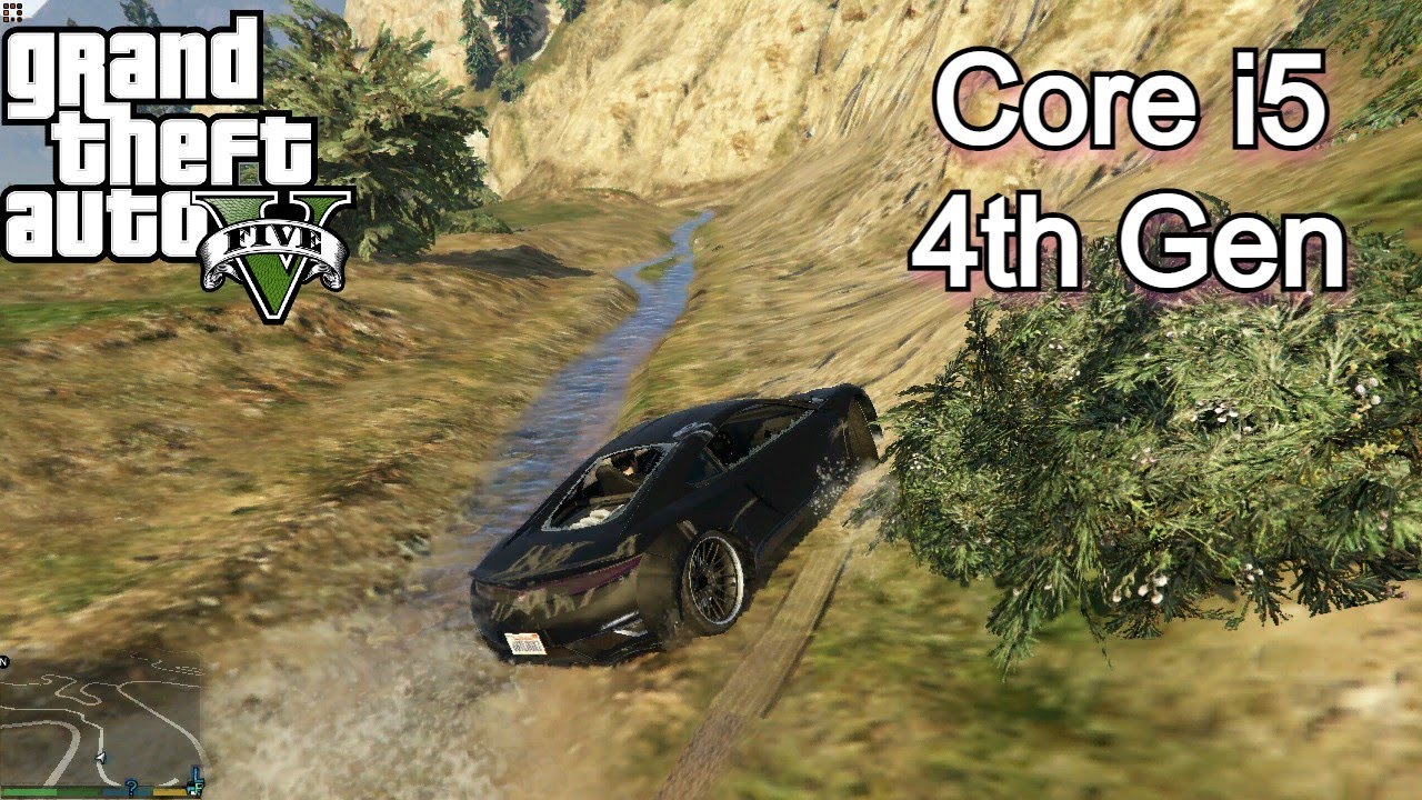Core i5 4th Gen GTA 5 Gameplay Without Graphics card - YouTube