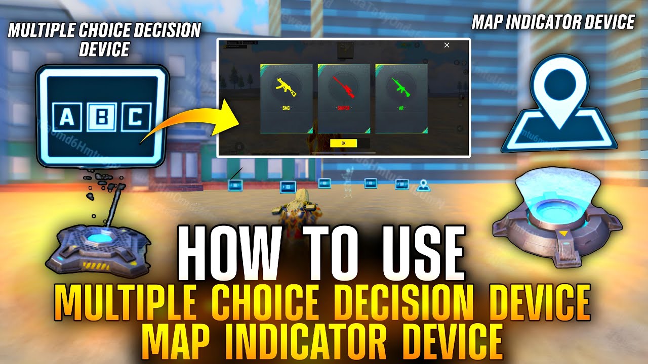 How To Use Multiple Choice Decision Device | Map Indicator Device ...