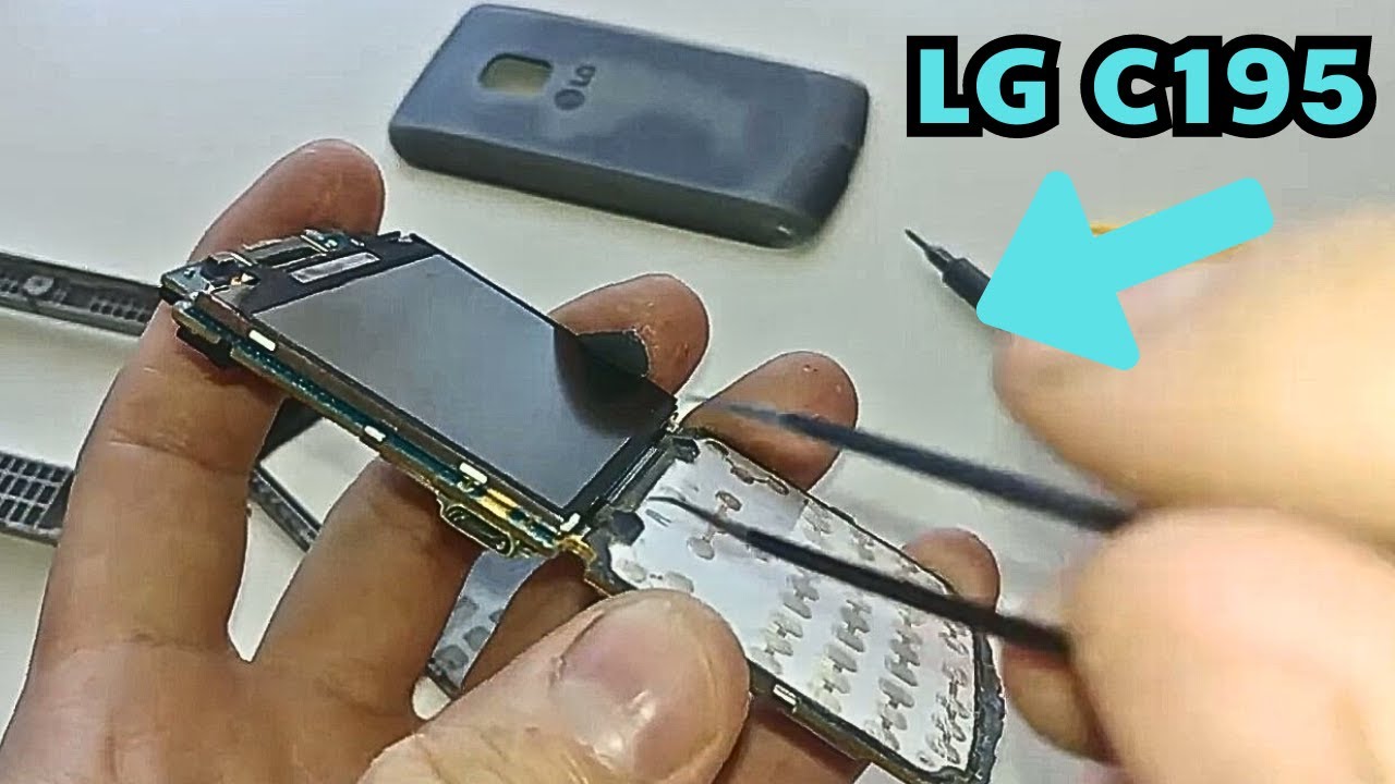 Nie Uwierzysz, Jak Łatwo Zdemontować LG C195 - YouTube