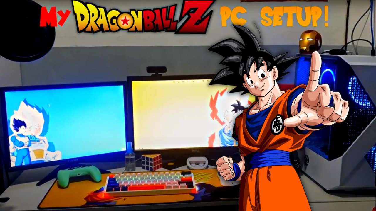 My DRAGON BALL Z PC Setup! | Soujiro Nakajima - YouTube