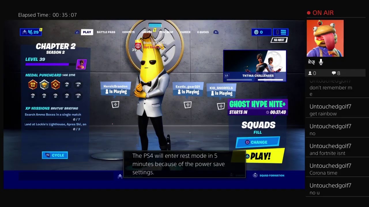 I cant end the live stream until i win fortnite season 2....Again - YouTube