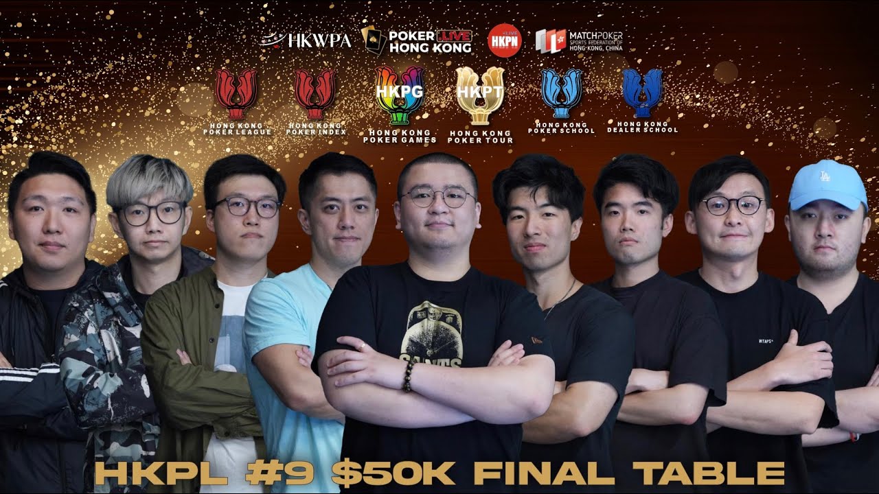 Hong Kong #Poker #League #9 | #FinalTable | HKD $50,000 #PrizePool | # ...