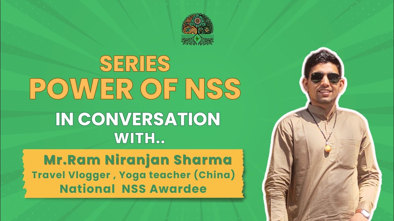National Service Scheme Awardee Ram Niranjan Sharma se बातचीत @NiranjanChina - YouTube