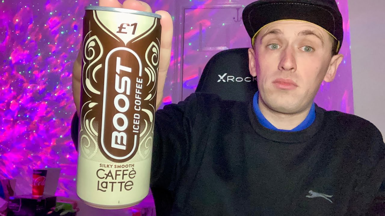 Drink Review - Boost: Iced Coffee; Caffe Latte - YouTube