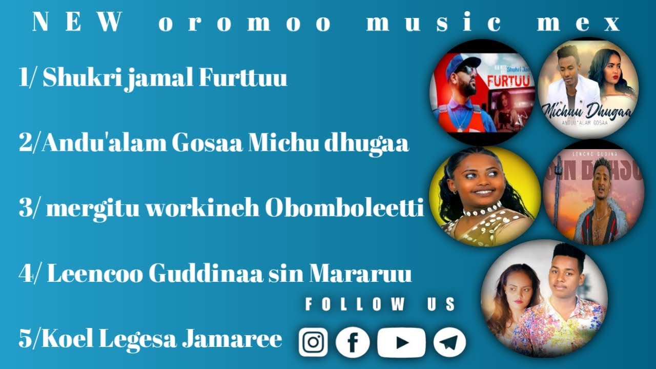 NEW Ethiopia music( mex)shukri jamal ANDUALEM GOSA.mergitu werkineh Leencoo Guddinaa fi Koel ...