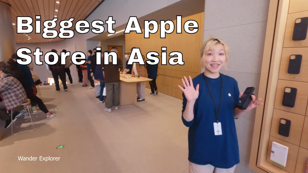Largest Apple Store in Asia and Second Large Store Worldwide #apple # ...