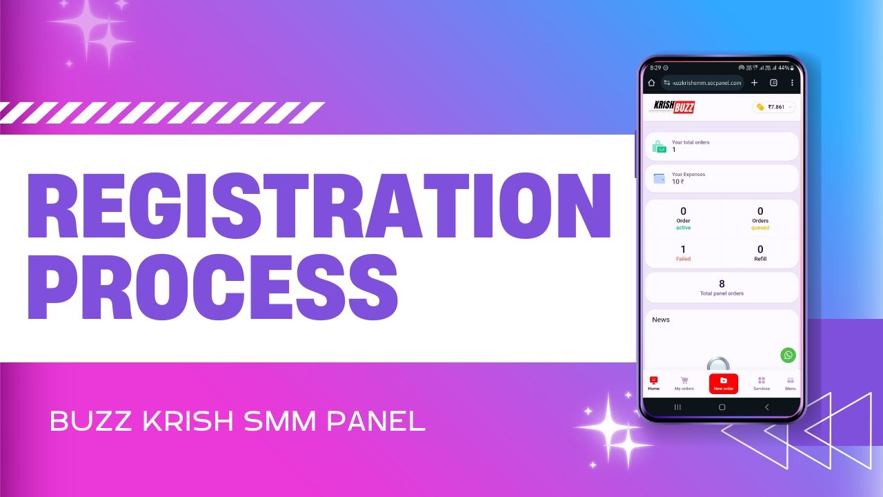 Full Tutorial Cheapest India Smm Panel | Buzz Krish Smm Panel ...