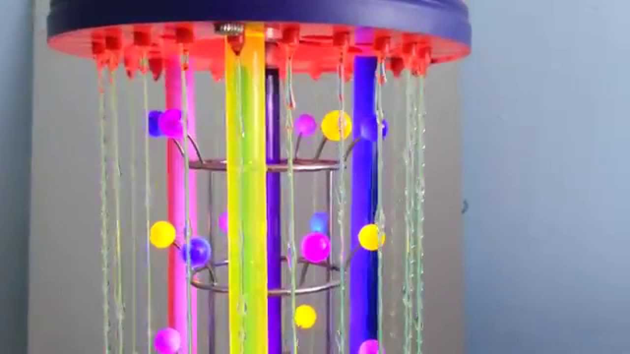 Vintage Rain Lamp - Black light rain lamp 2 - YouTube