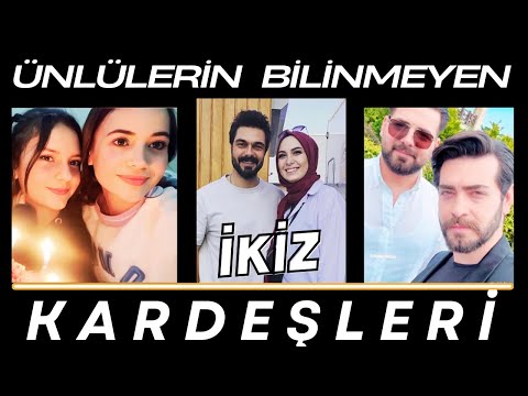 Türk Ünlülerin Bilinmeyen İKİZ Kardeşleri.   İlk Defa Göreceksiniz!