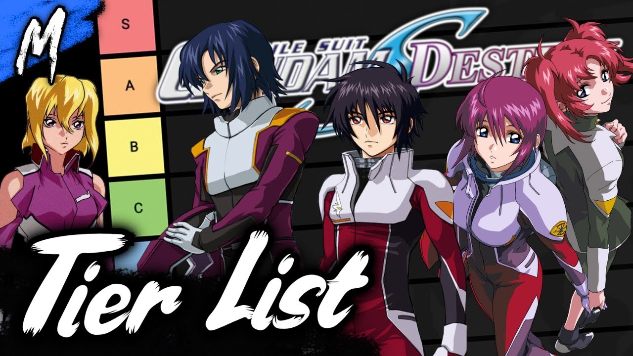 EVERY Gundam SEED Destiny Character RANKED! (Tier List) - YouTube
