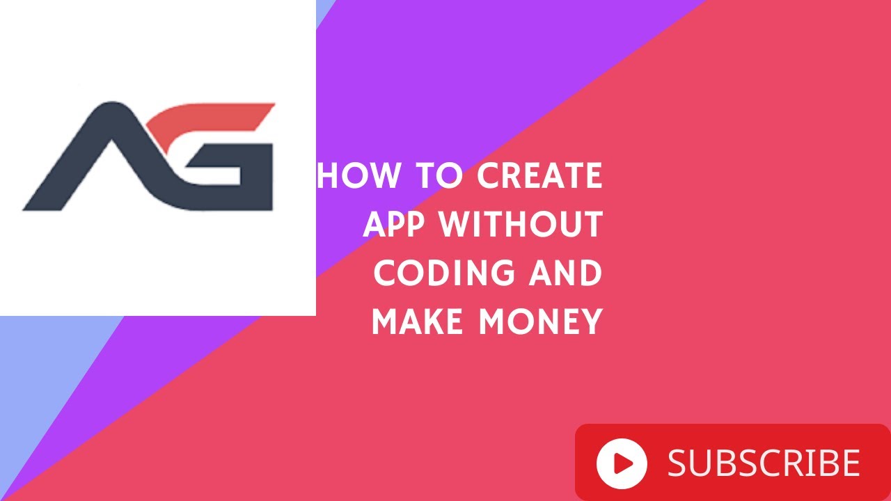 HOW TO CREATE APPS WITHOUT CODING AND MAKE MONEY. - YouTube