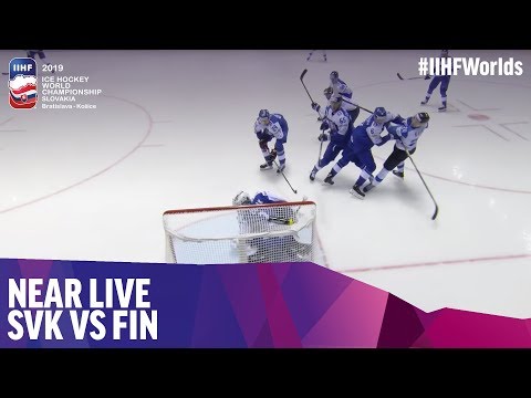 Kaapo Kakko completes the hat trick | Near Live | 2019 IIHF Ice Hockey World Championship