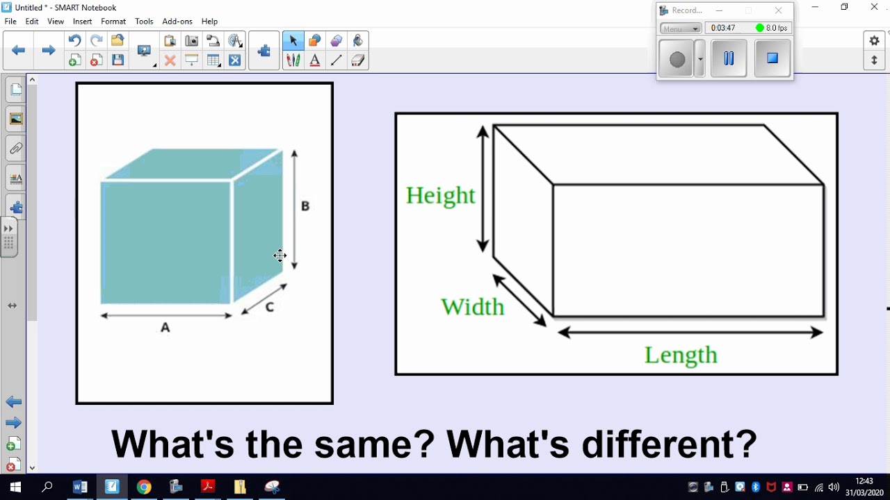 3D Shapes Cubes and Cuboids - YouTube