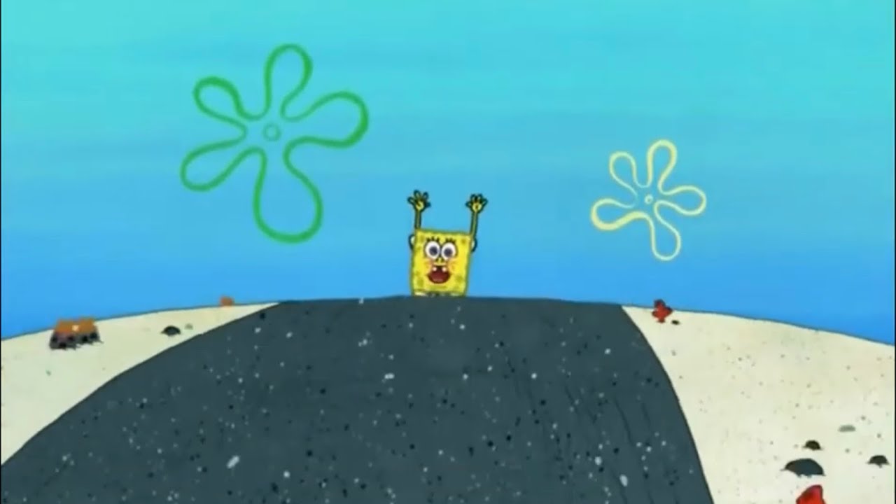 Spongebob - Spongebob chases Squidward - YouTube