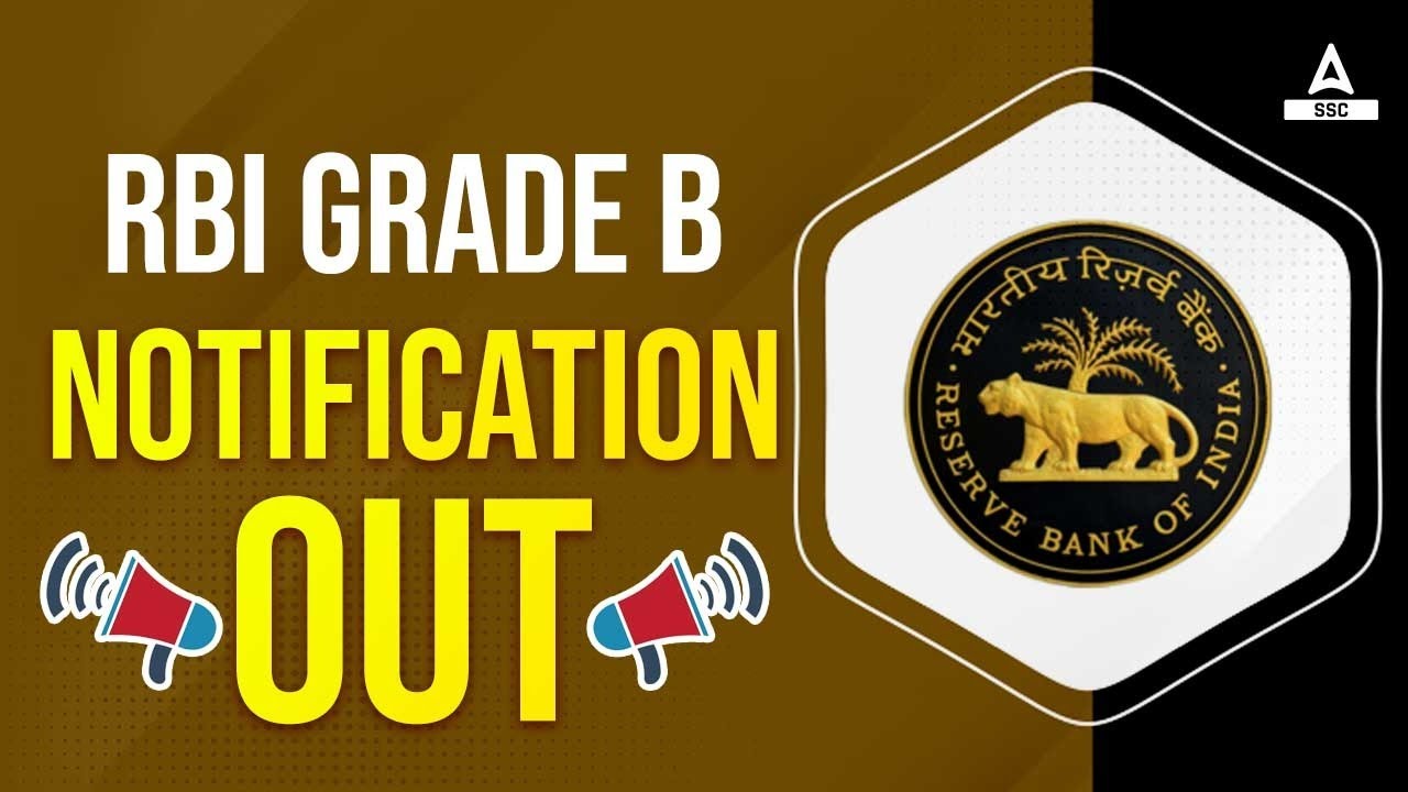 RBI Grade B Notification 2023 Out | RBI Grade B Notification, Syllabus ...