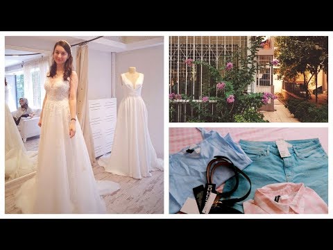 Vlog │Son Gelinlik denemeleri, Kitap & Kıyafet alışverişi