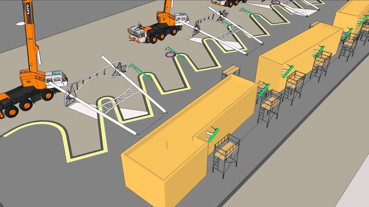 Terminal Pto Madero Sketch Up - YouTube