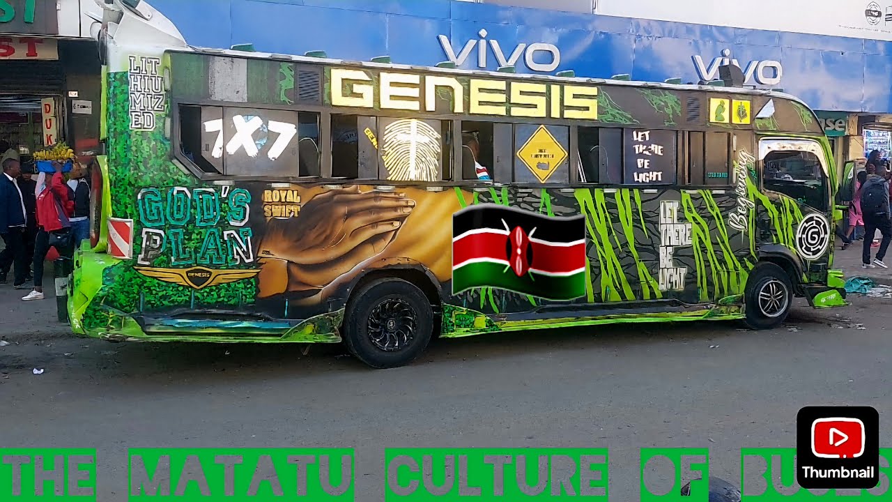 The story behind "Matatu culture" in the capital of Kenya 🇰🇪 delved in ...