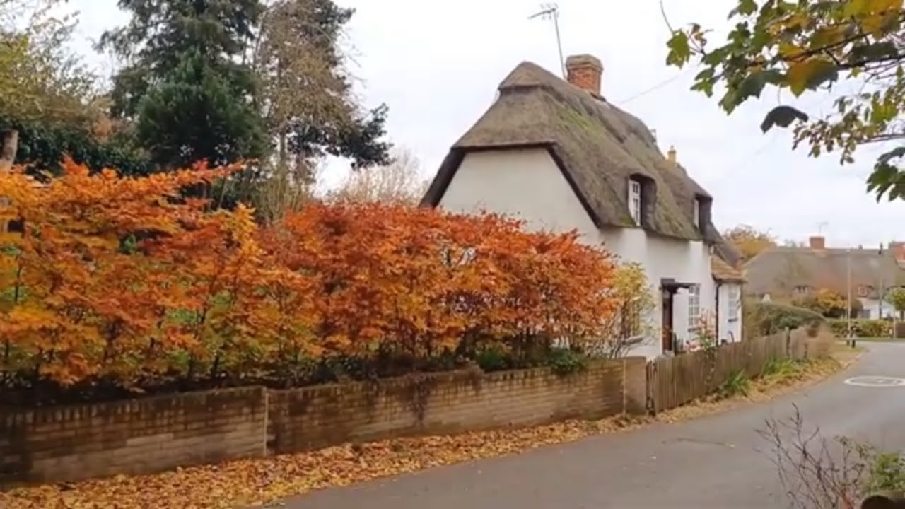 WALK IN BOURN VILLAGE ENGLISH CAMBRIDGESHIRE COUNTRYSIDE - YouTube