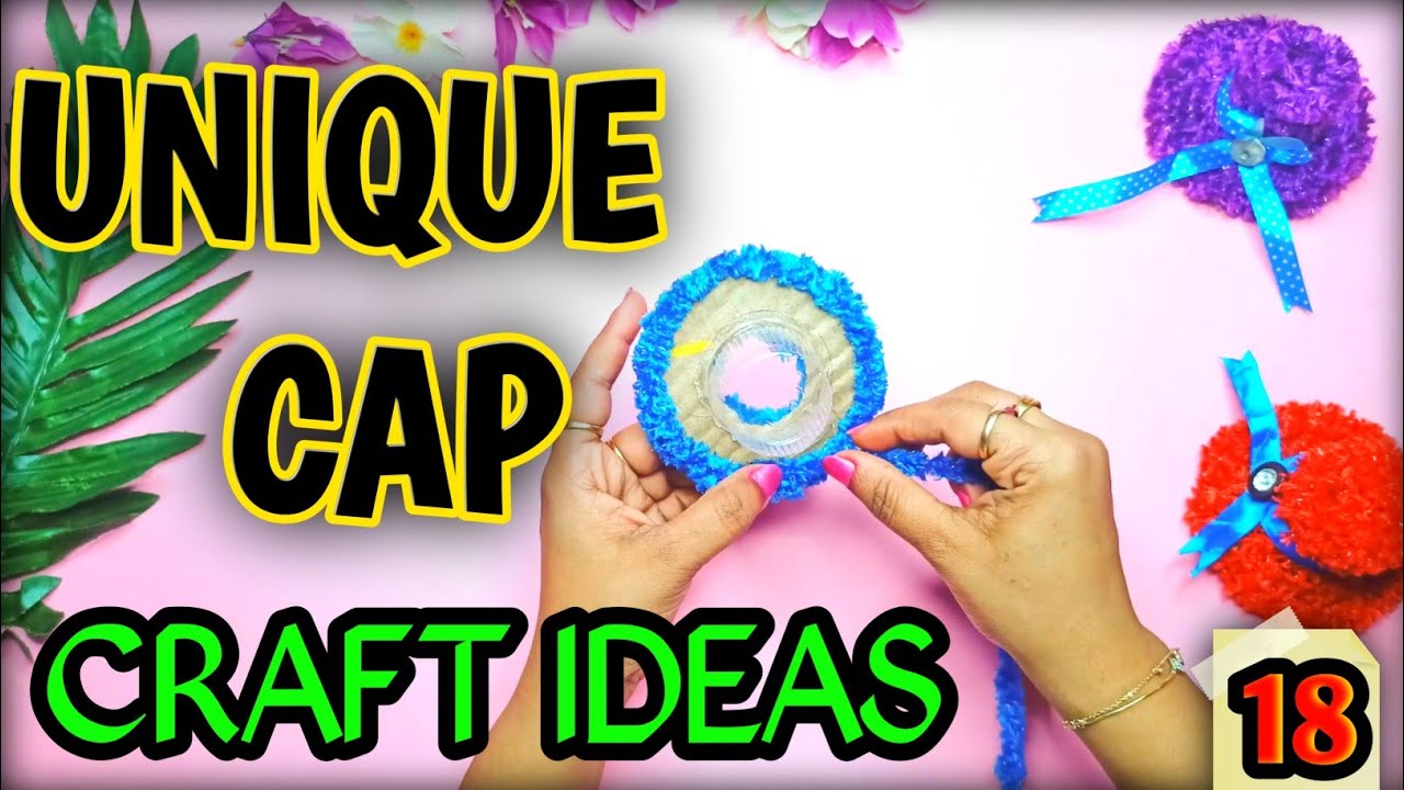 How to Make Woolen Cap || DIY Hat || Cap Craft || Mine Woolen cap ...