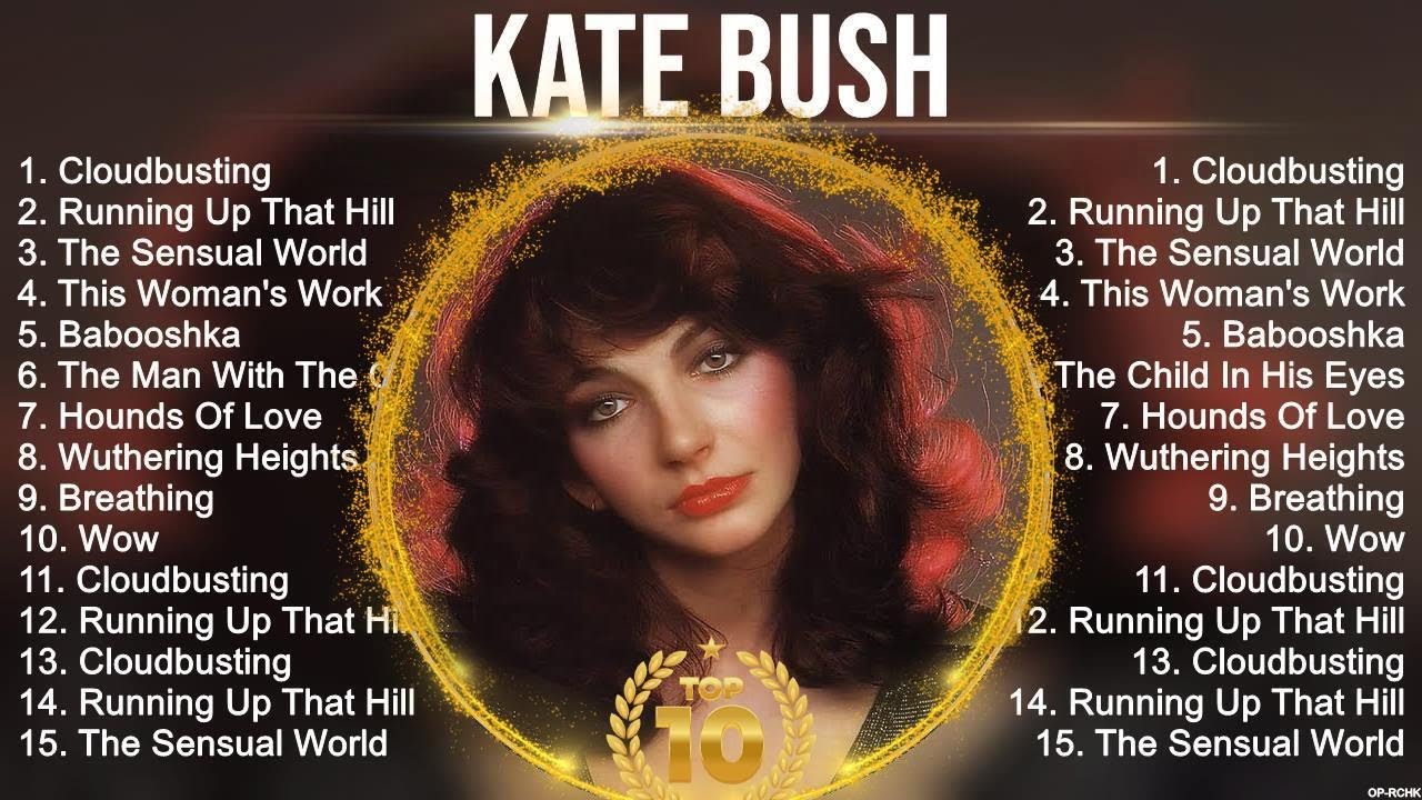 Kate Bush Greatest Hits ~ Best Songs Of 80s 90s Old Music Hits ...