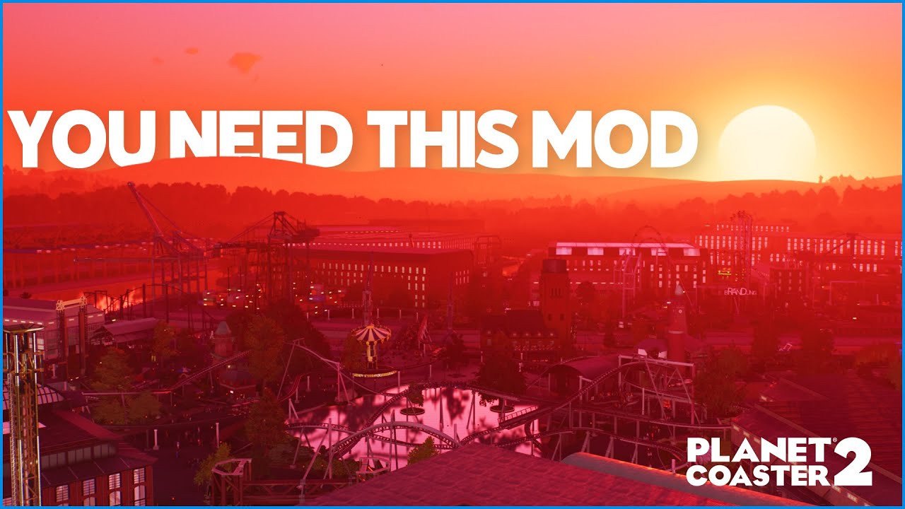 This MOD changes PLANET COASTER 2 FOREVER! (yes this is ingame!) - YouTube