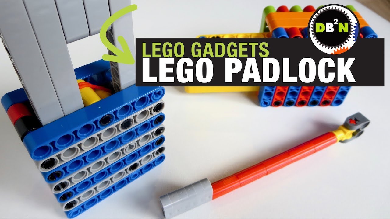 LEGO Custom Working Padlock MOC - YouTube