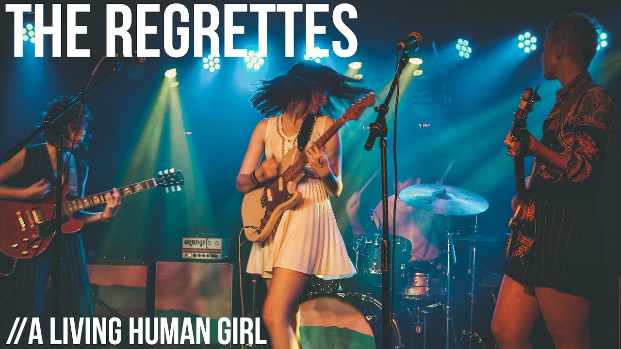 The Regrettes "A Living Human Girl" Live - YouTube