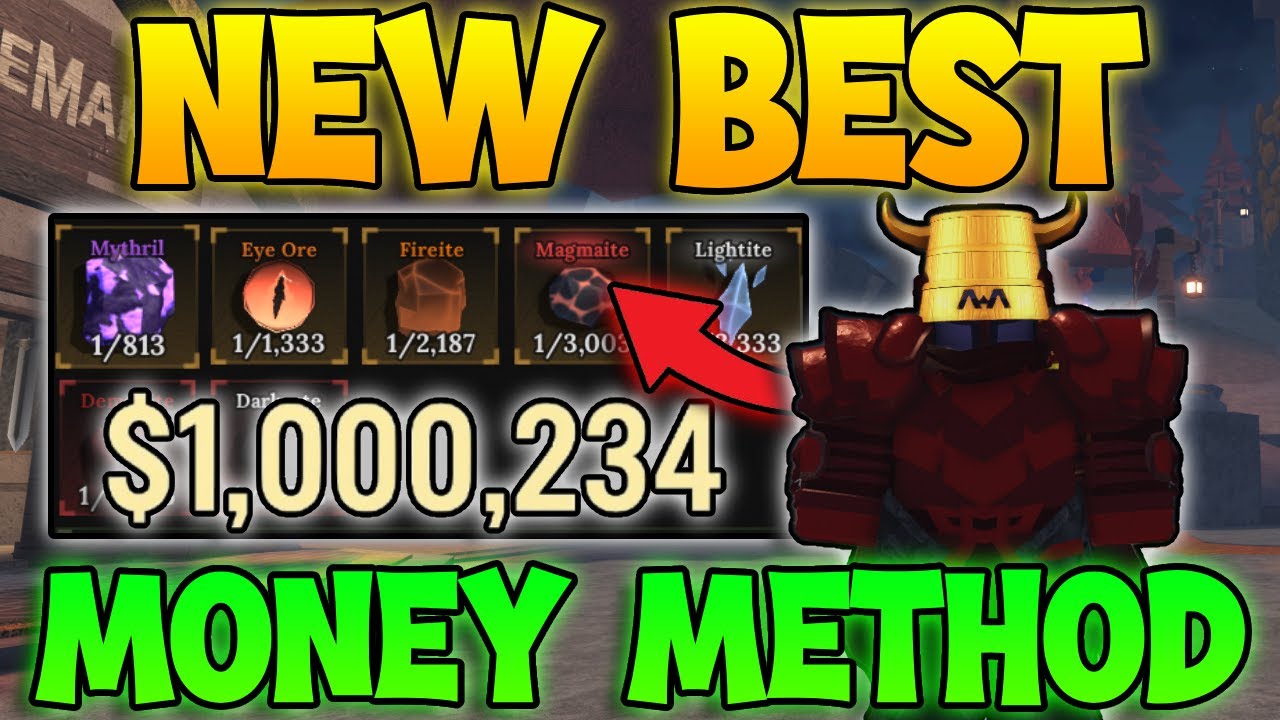 New BEST Money Farm Method In The Forge On Roblox! - Make Money Fast The Forge! (Roblox The ...