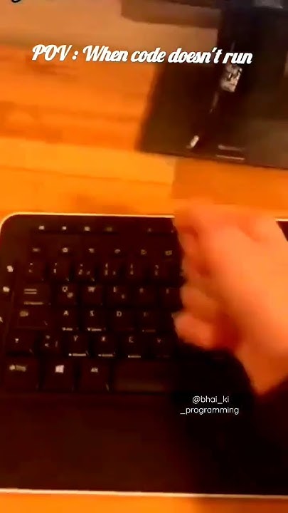when your code doesn't run 🙂 #programming #shorts #viral #code - YouTube