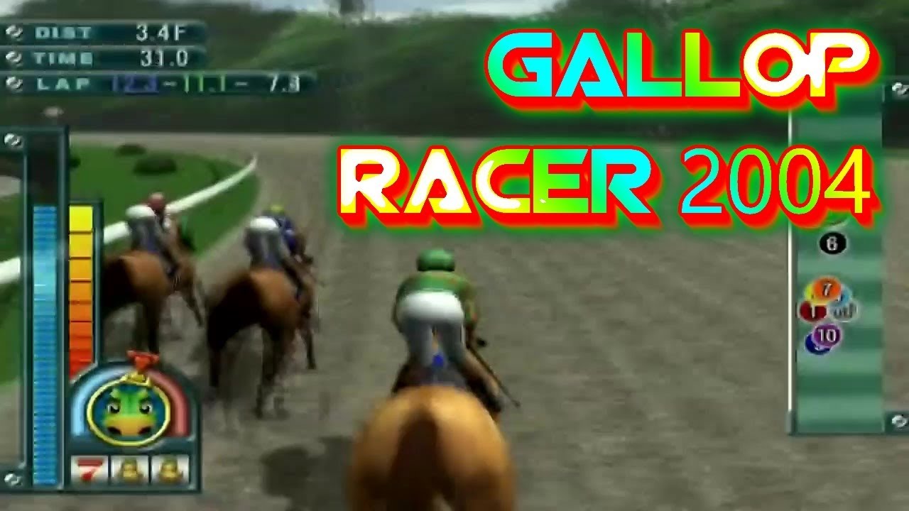 Gallop Racer 2004 Playstation 2 Gameplay Walkthrough Horse Racing Games ...