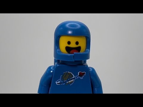 LEGO Minifigure of the Day #93: Benny - Smile / Scared - YouTube