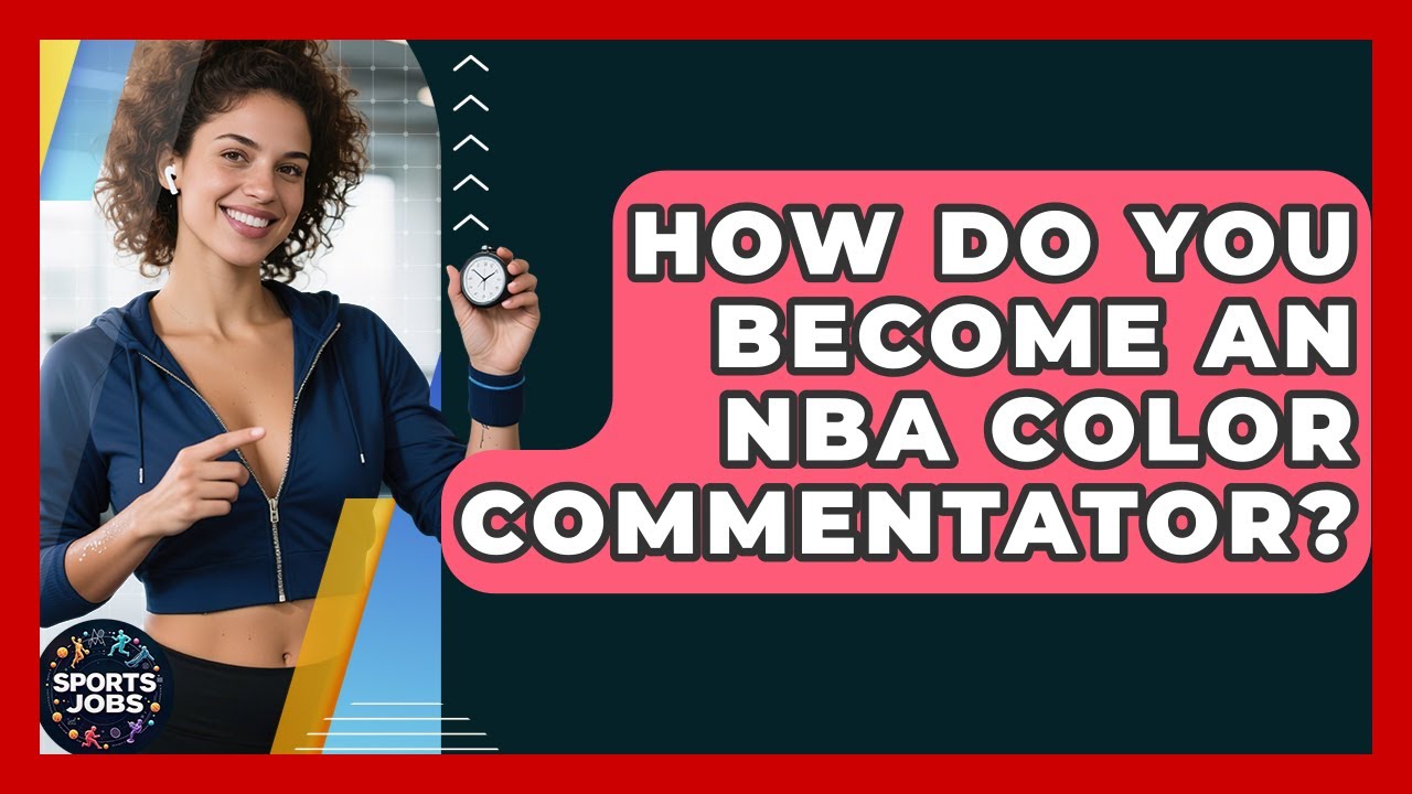 How Do You Become An NBA Color Commentator? - Sports Jobs - YouTube