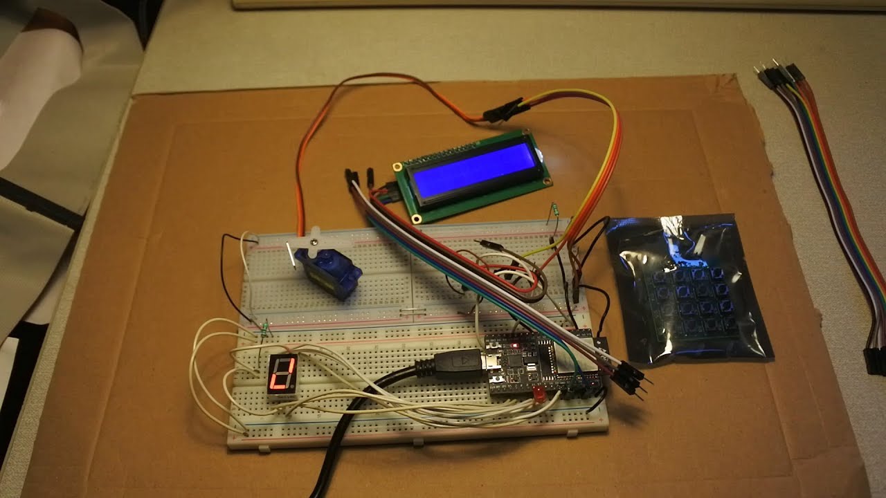Esp32 15 Servo Motor Oops Keypad Wiring Numbers Algorithm Pins Confusion More Youtube