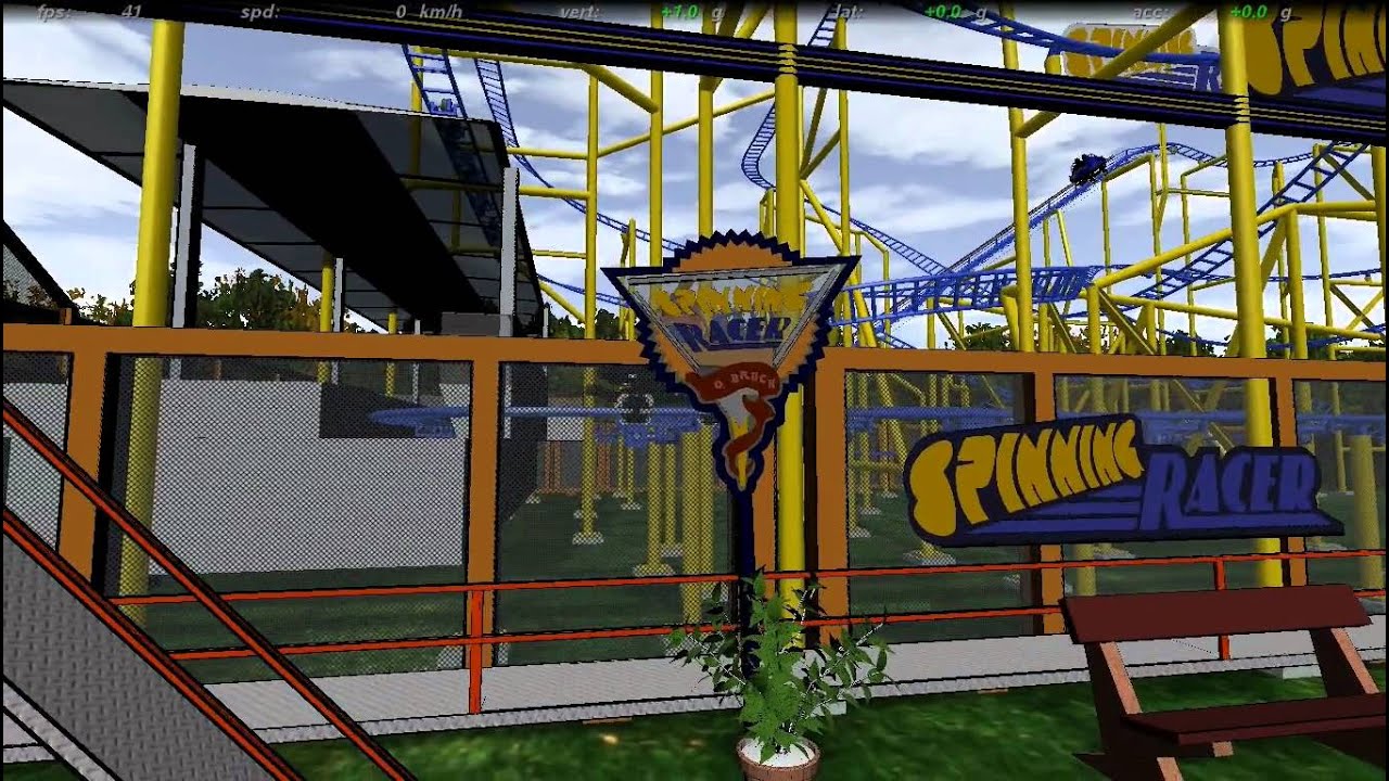 NoLimit's Coasters (Achterbahn Simulator 2009) -Spinning Racer (Oscar ...