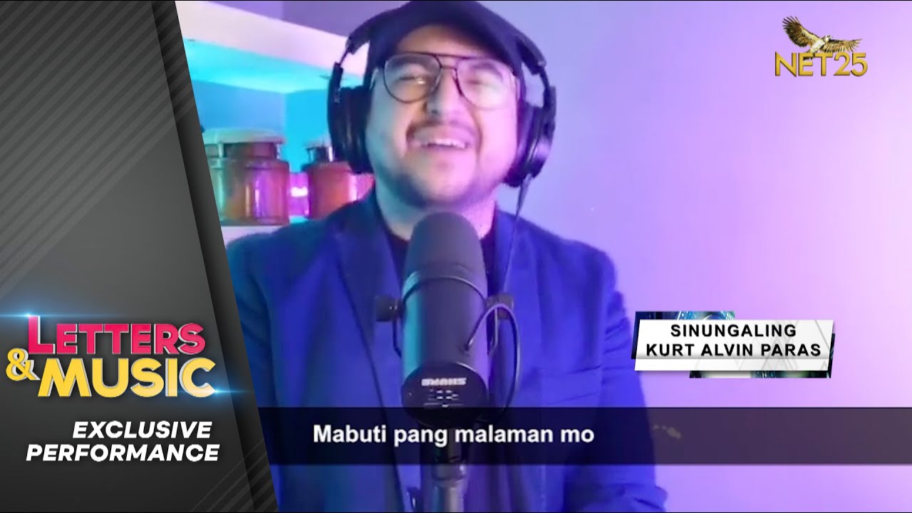 Kurt Alvin Paras - Sinungaling (NET25 Letters and Music Online) - YouTube