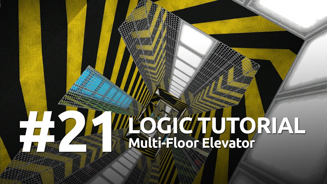 Starmade Logic #21 - Multi-Floor Elevator - YouTube